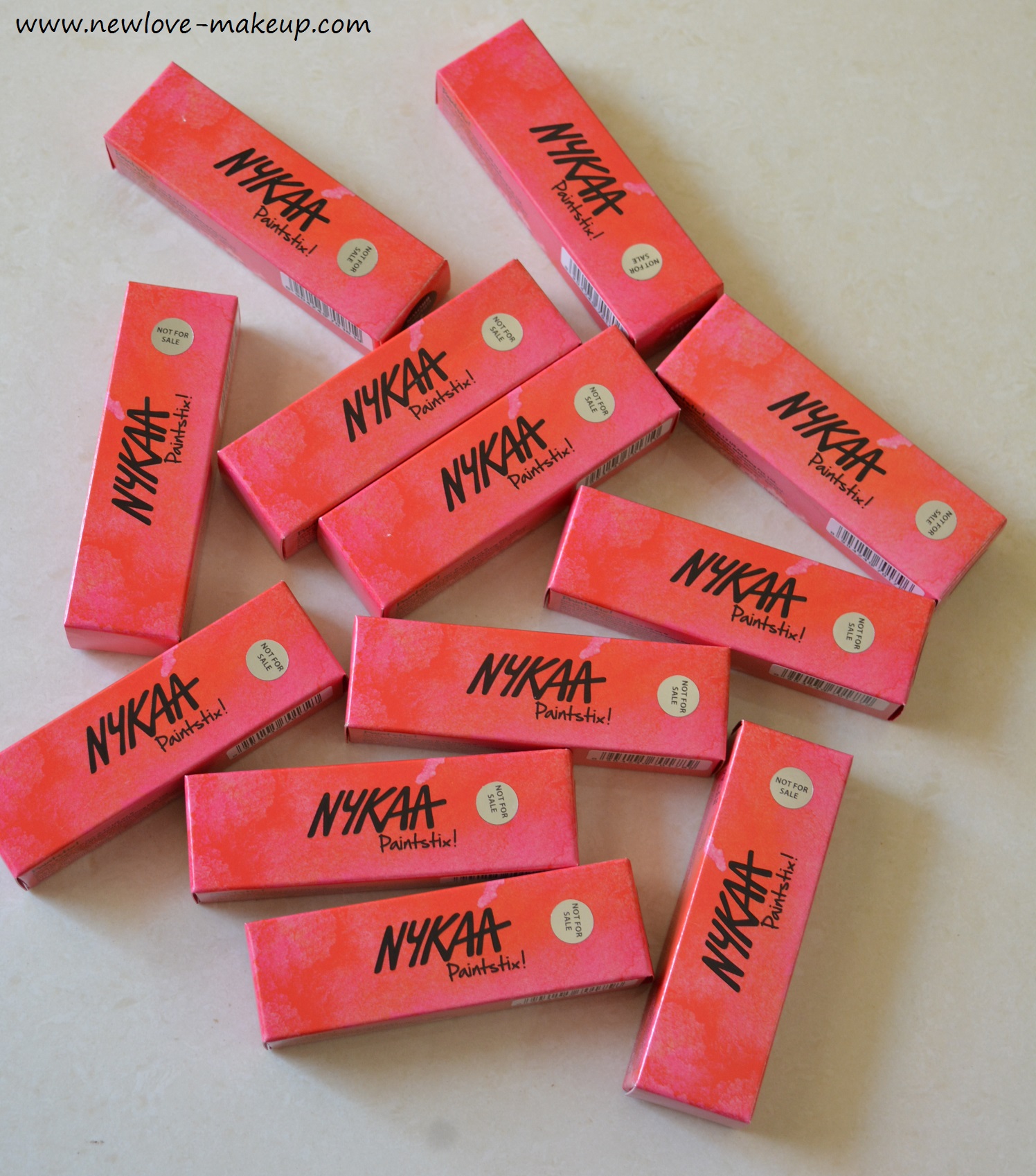 All Nykaa PaintStix Review, Swatches